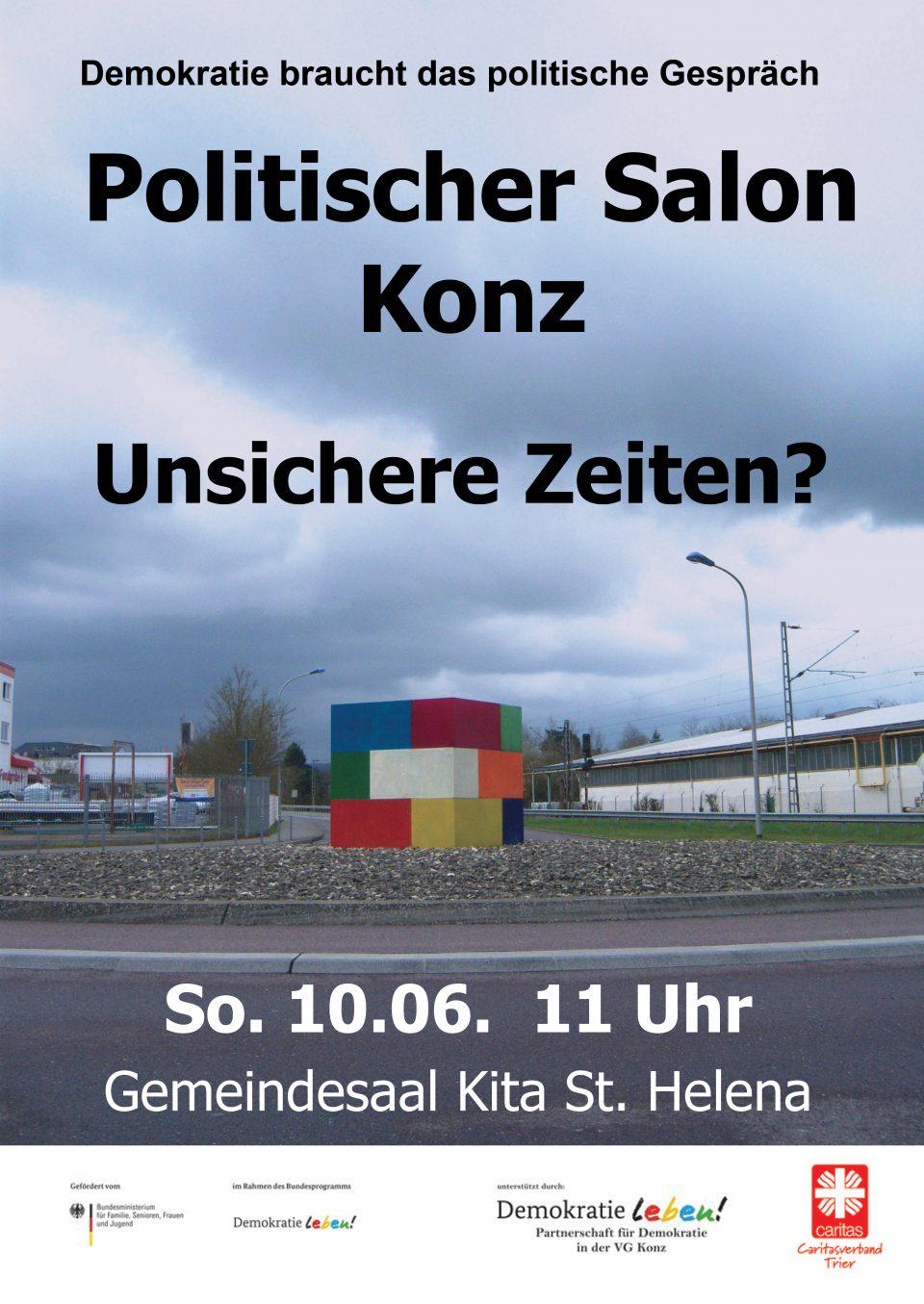 Politischer Salon lädt zum mitdiskutieren ein – Demokratie Leben Konz